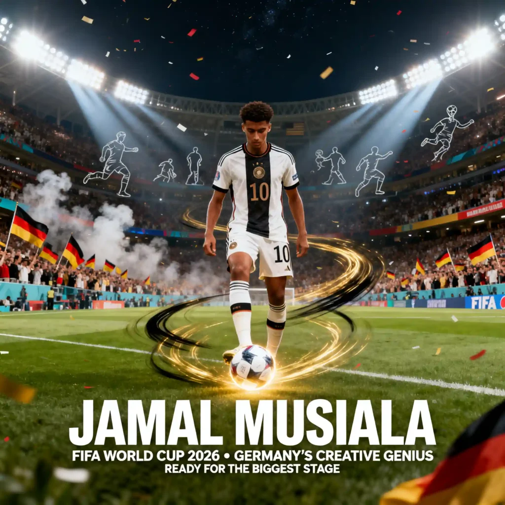 Jamal Musiala — FIFA World Cup 2026 Profile, Stats & Career - Striker ...